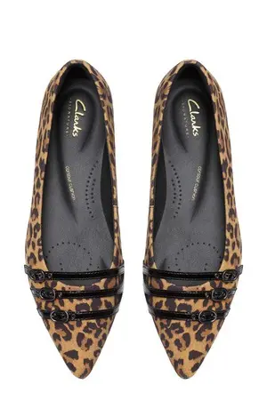 Clarks Sensa Triple Strap Flat