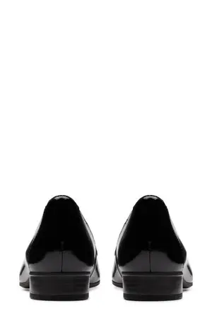 Clarks Krystine Lily Leather Pumps - Black Patent