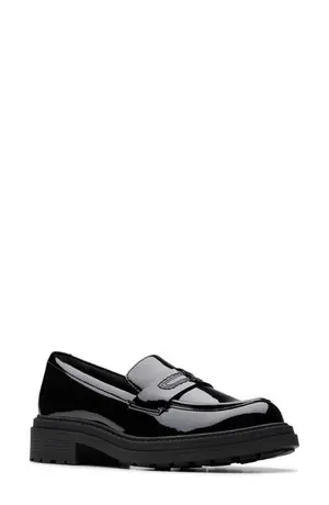 Clarks Orinoco Edge Loafer - Black Patent