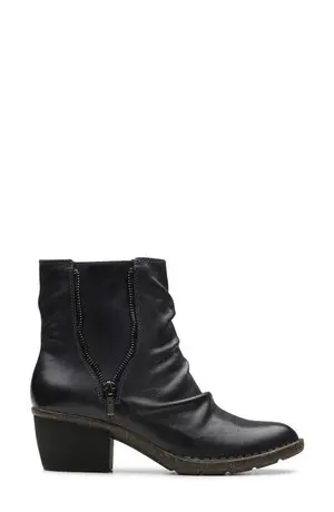 Clarks Kastela Zip-up Bootie