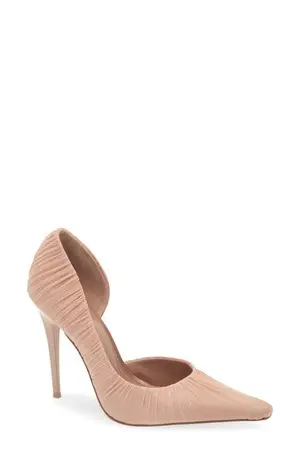 Steve Madden Elegant Pointed Toe D'orsay Pumps - Mocha