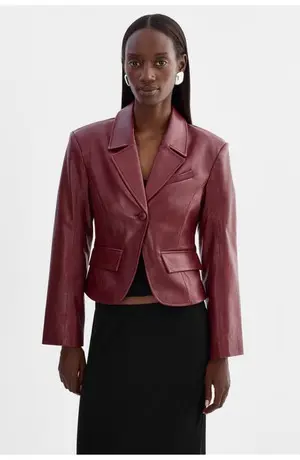 Lamarque Notched Lapel Blazers For Women