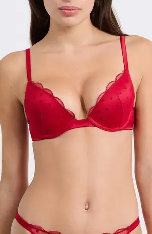 ETAM Divine Classique N°2 Underwire Bra - Red