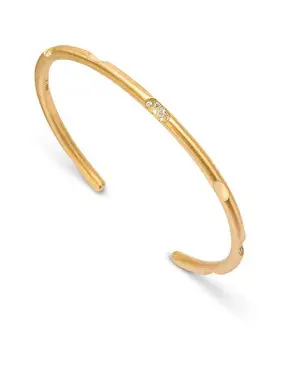 ELOISE JEWELRY Sahara Gemstone Bangle - Diamonds