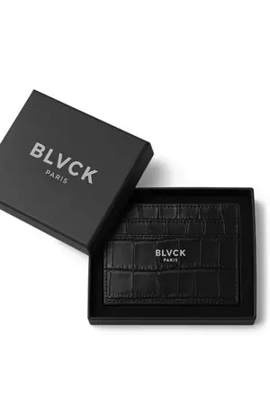 BLVCK Croco Card Holder