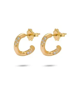 ELOISE JEWELRY Eden Diamond Earrings - Diamonds