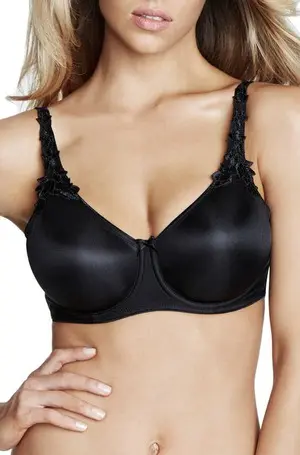 DOMINIQUE INTIMATES Mystique Seamles Minimizer Bra - Black