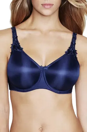 DOMINIQUE INTIMATES Mystique Seamles Minimizer Bra - Navy