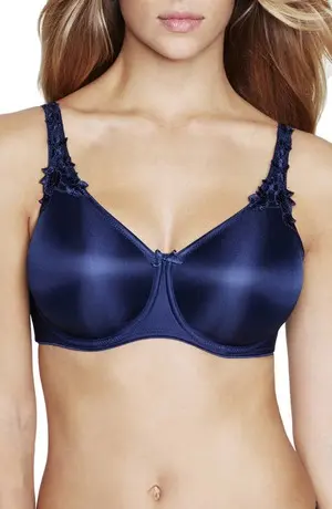 DOMINIQUE INTIMATES Mystique Minimizer Underwire Bra - Navy