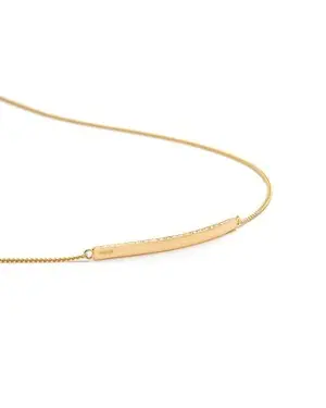 ELOISE JEWELRY Crescent Moon Necklace With Natural Gemstones - Emerald