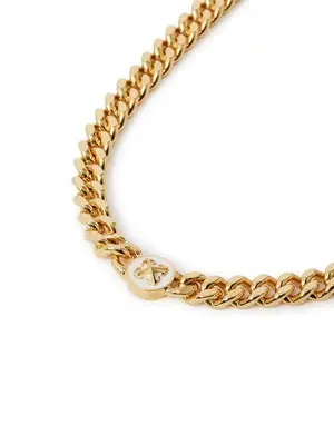 Off-White Arrow Design Necklace