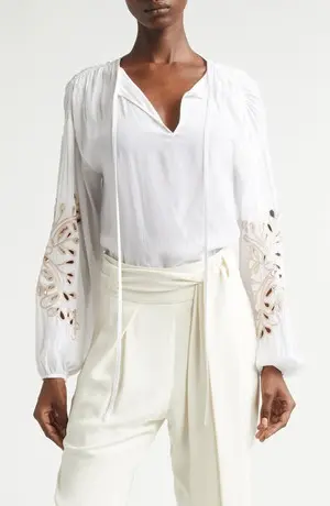 Ramy Brook Cuffed Blouses