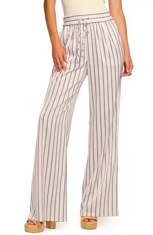 Ramy Brook Sylvie Stripe Wide Leg Pants