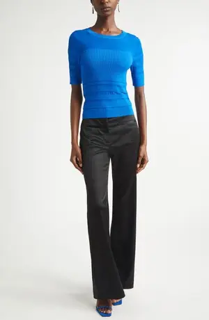 Ramy Brook Torin Short Sleeve Knit Top