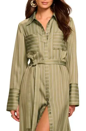 Ramy Brook Long Sleeve Shirtdress