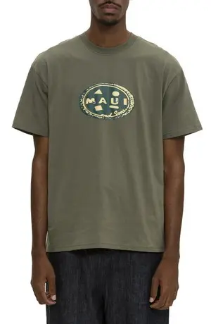 MAUI & SONS Impression Graphic Print Cotton T-shirt