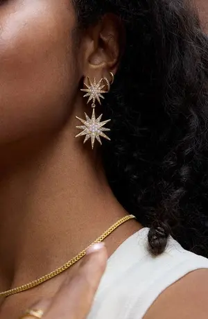 Baublebar Lyra Starburst Drop Earrings