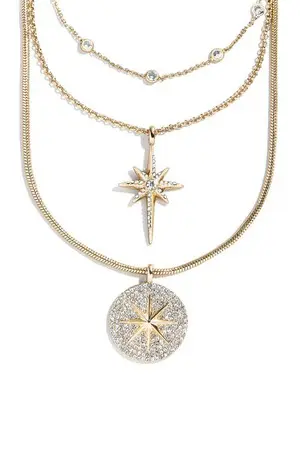 Baublebar Lyra Celestial Layered Necklace