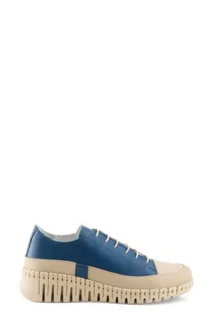 SPRING STEP SHOES Surana Leather Sneaker - Blue Multi
