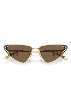 JIMMY CHOO 63mm Cat Eye Sunglasses
