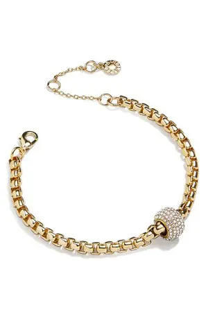 Baublebar Jonie Link Bracelet - Gold/clear