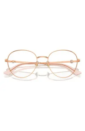 JIMMY CHOO 52mm Round Optical Glasses