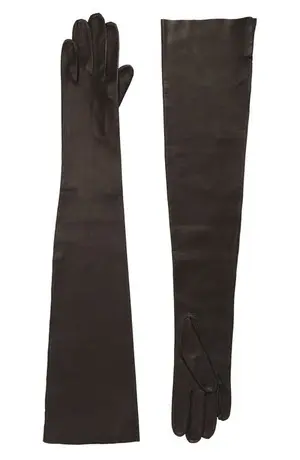 SEYMOURE Runway Leather Gloves - Black