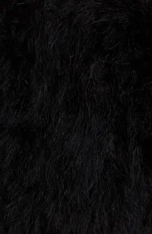 LAMARQUE Feather Topper Jacket - Black