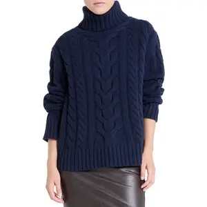 Twp Drop Shoulder Sweaters For Women