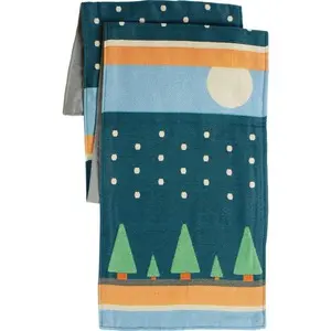 KAPLAN EARLY LEARNING COMPANY Winter Decorative Runner - Blue