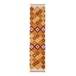 KAPLAN EARLY LEARNING COMPANY Warm Geo Decorative Runner