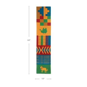 KAPLAN EARLY LEARNING COMPANY African Decorative Runner