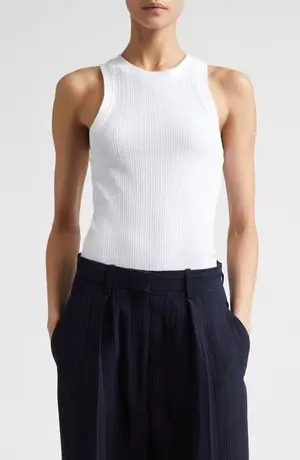 Victoria Beckham Scoop Neck Camis Tanks For Women