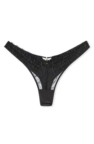 ETAM Envolee Tanga Panties - Anthracite