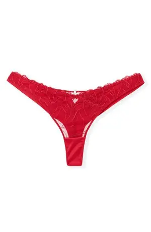 ETAM Envolee Tanga Panties - Red