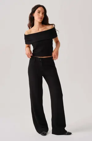 LEMAN MERCER Margot Pant - Black