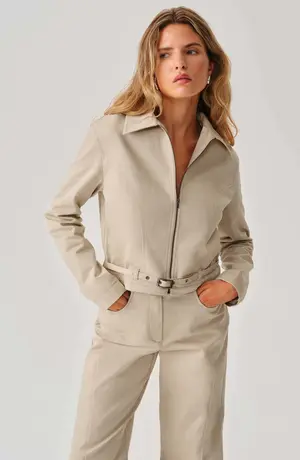 LEMAN MERCER Sloane Jacket - Khaki