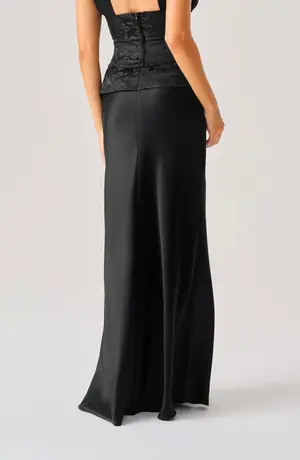 LEMAN MERCER Sasha Floor-length Skirt