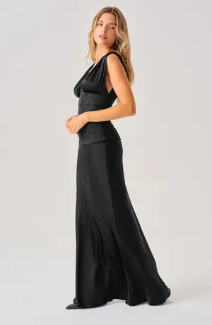 LEMAN MERCER Sasha Floor-length Skirt