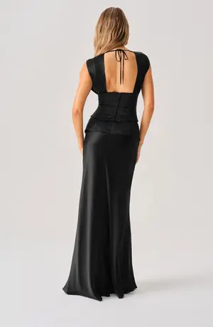 LEMAN MERCER Sasha Floor-length Skirt