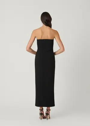 SHOSHANNA MIDNIGHT Midnight Star Stretch Crepe Dress