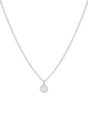 DEAN DAVIDSON Madeleine Pave Pendant Necklace - White Cz