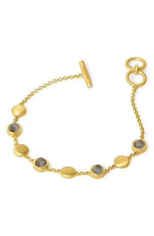DEAN DAVIDSON Tulum Station Chain Bracelet - Labradorite