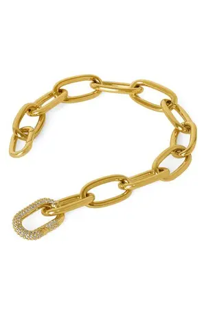 DEAN DAVIDSON Solene Pavé Statement Link Bracelet