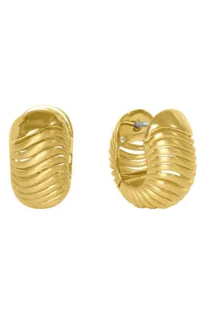 DEAN DAVIDSON Trancoso Huggie Hoop Earrings - Gold