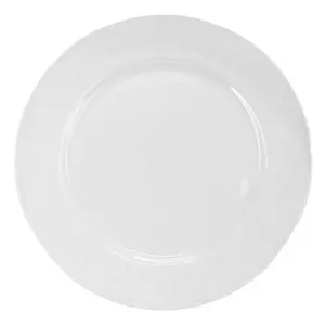 ELAMA Soyer 16 Piece Textu Design Double Bowl Porcelain Dinnerware Set