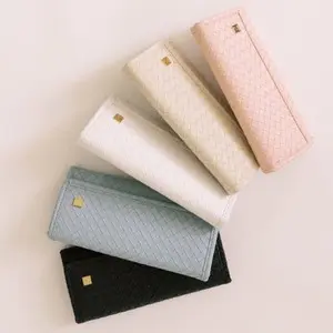 TRVL DESIGN Woven Jet Jewel Wallet - Black