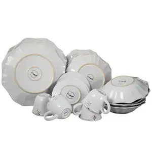 ELAMA Fleur De Lys 20-piece Dinnerware Set