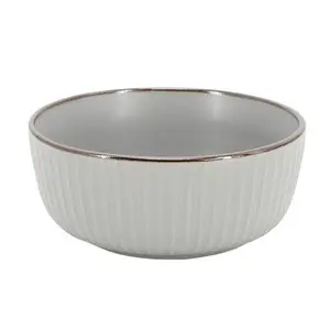 ELAMA Leo 16 Piece Stoneware Dinnerware Set - Grey