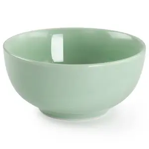 ELAMA Luna 18 Piece Porcelain Dinnerware Set - Green